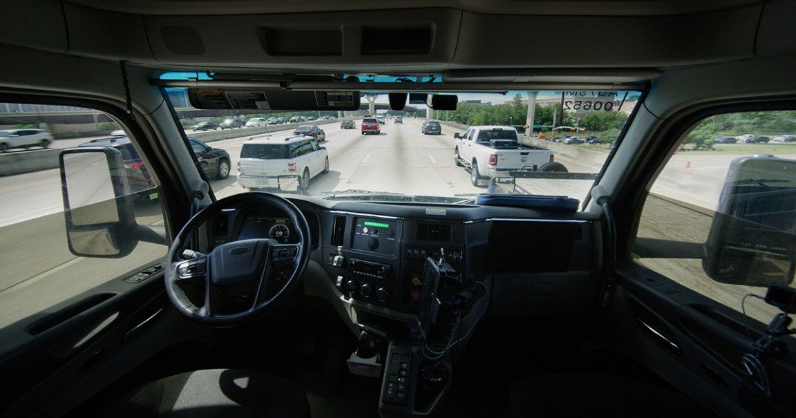Trucking Company Deploys Self-Driving 18-Wheeler Where Human Employee ...