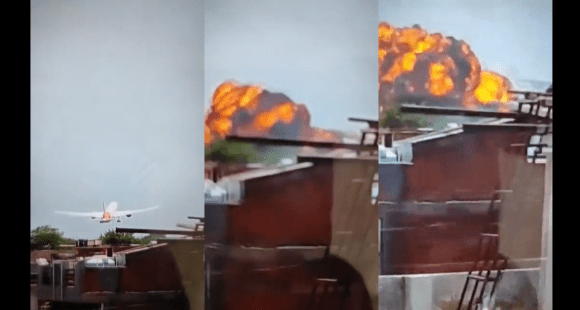 Boeing Jet Explodes in Giant Fireball, Killing Hundreds