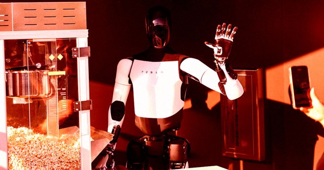 Amazing Video Shows Tesla Optimus Teleoperator Taking Off Headset ...