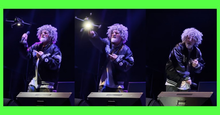 Furious Fred Durst Knocks Drone Out of Air During Live Concert