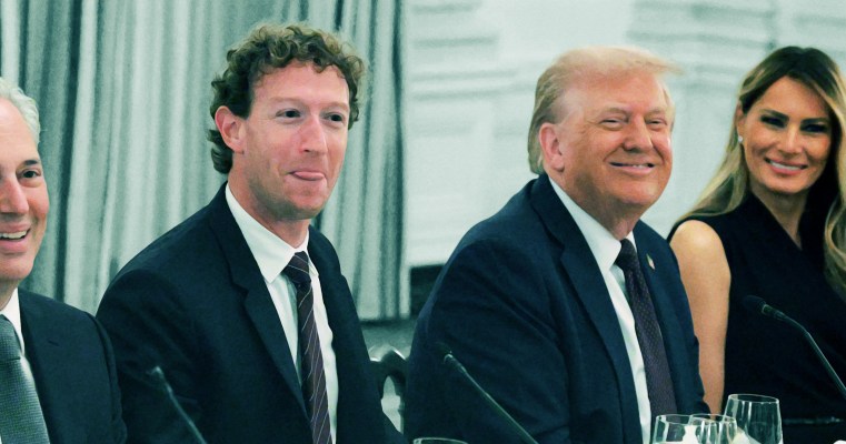 Hot Mic Catches Mark Zuckerberg Groveling to Trump