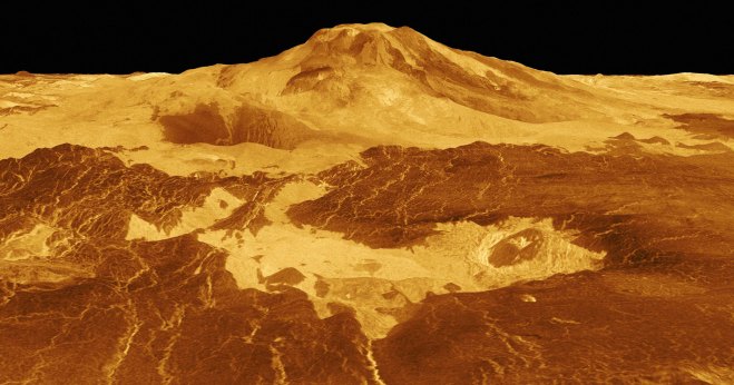 Scientists Spot Huge Cave on Venus