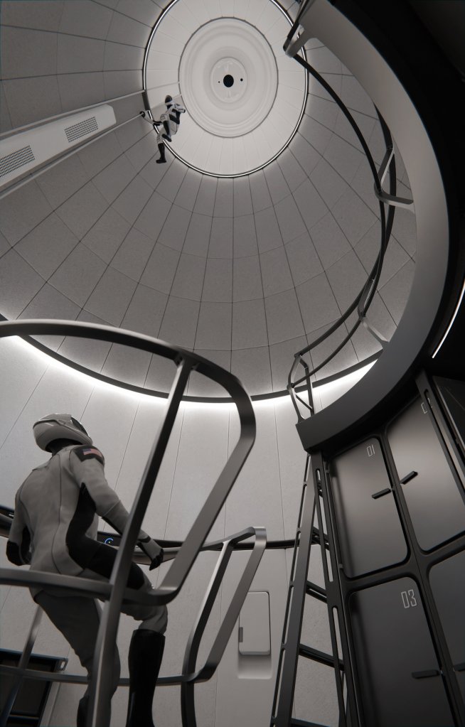 SpaceX Releases Renders of the Inside of Its Enormous Lunar Lander