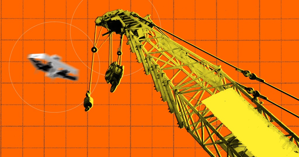 Amazon Drones Kamikaze Into Construction Equipment, Burst Into Flames