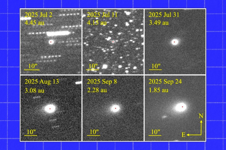 Mysterious Interstellar Visitor Object Abruptly Lights Up