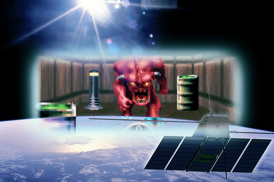 Hacker Gets "Doom" Running on Satellite in Outer Space