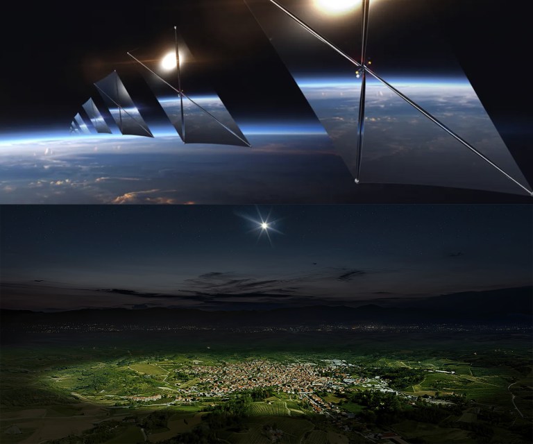 Scientists Oppose Huge Array of Mirrors in Space That Shines Nighttime ...