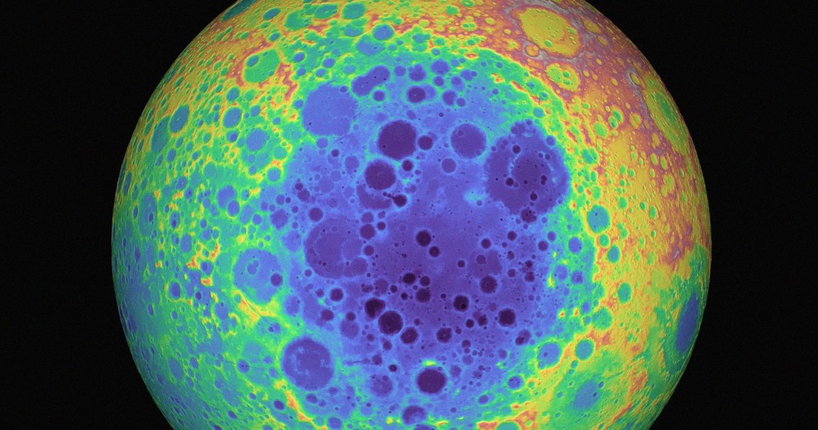 There's Something Really Strange About the Moon's Largest Crater, Where ...