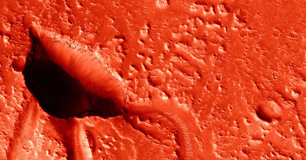 Scientist Say They've Found Caves on Mars That May Contain Life