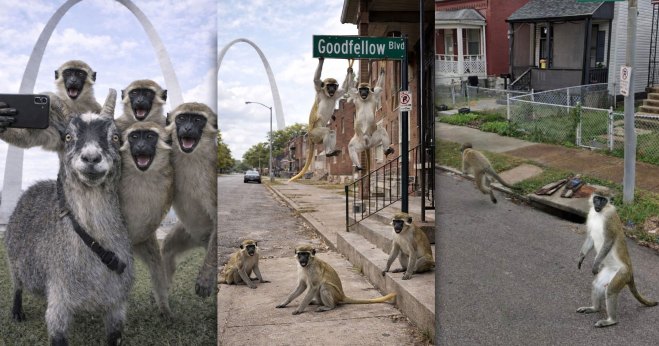AI Implicated as Escaped Monkeys Rampage Through St. Louis