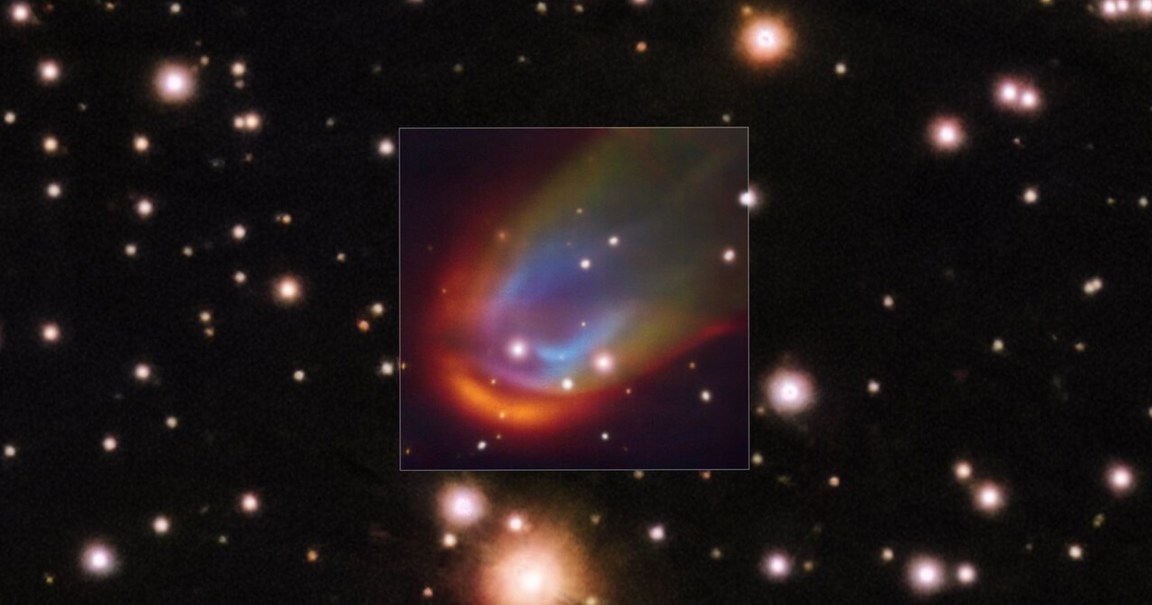 Astronomers Intrigued By Impossible Structure Around Dead Star