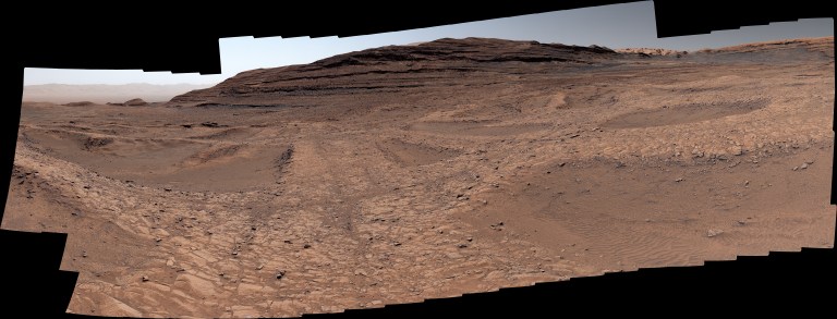 NASA Rover Exploring Strange Structures on Mars, About the Height of a ...